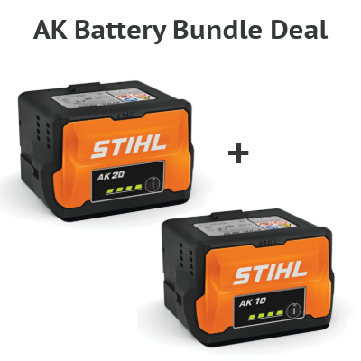 Stihl AK Battery Bundle Deal (AK10 + AK20 ) – Hughie Willett Machinery