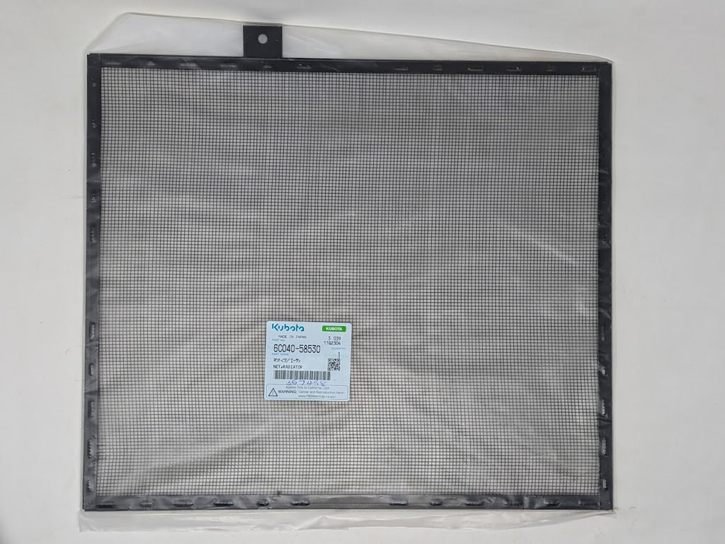 6C040-58530 Kubota Radiator Net – Hughie Willett Machinery