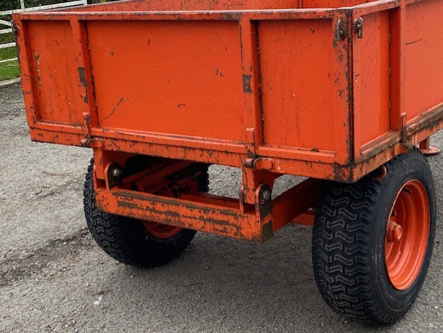 KUBOTA TT1 1.25T TIPPING TRAILER Compact tractor Tipping trailer ...