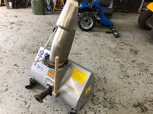 BCS Tracmaster snow blower 70cm (28") width – Hughie Willett Machinery