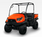 Kubota RTV520 Rough Terrain Vehicle ( Orange, HST, ROPS ) – Hughie ...