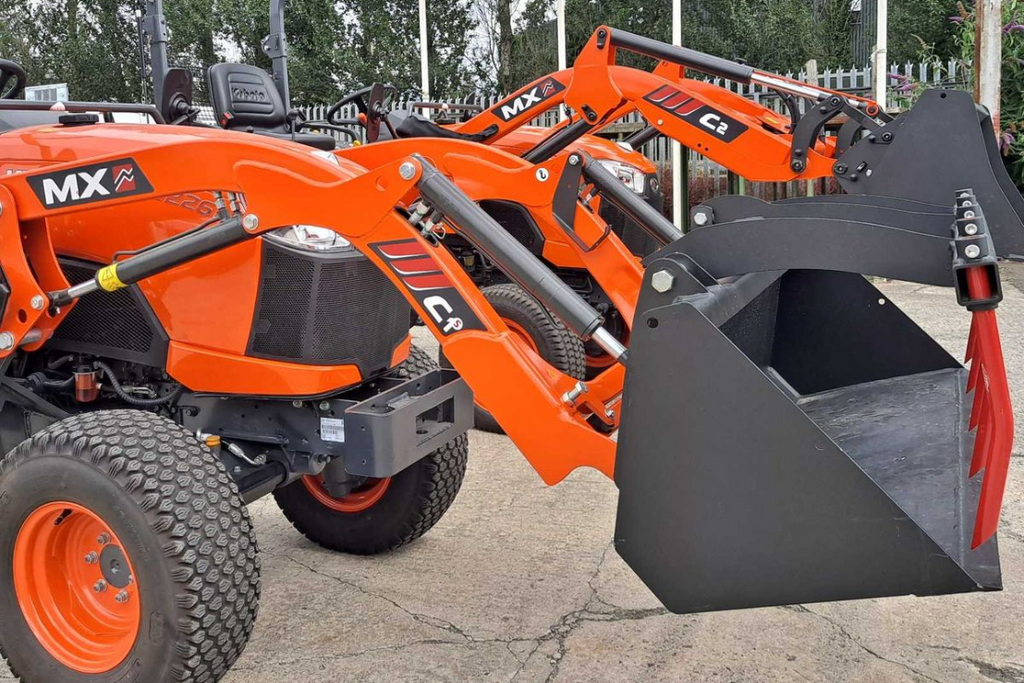 New MX Loader / MX C4 LOADER for Kubota L Series Tractors – Hughie ...