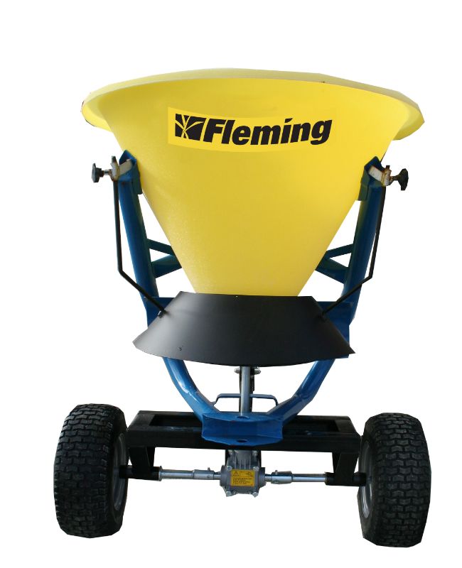 Fleming trailed fertiliser spreader Fleming FSC180TPL – Hughie Willett ...